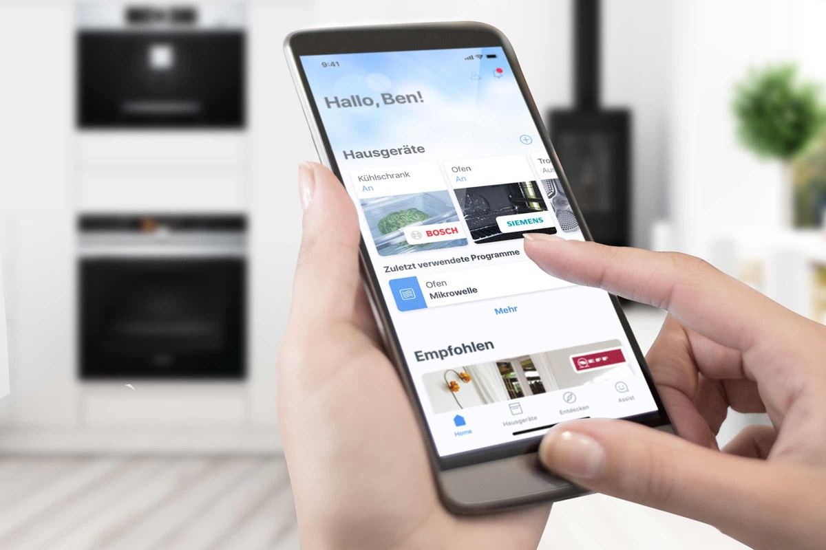 Bosch Hausgeräte mit Home Connect bei HORNBACH Schweiz
