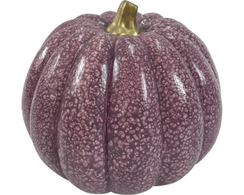 Courge déco H 17 cm rose or - HORNBACH